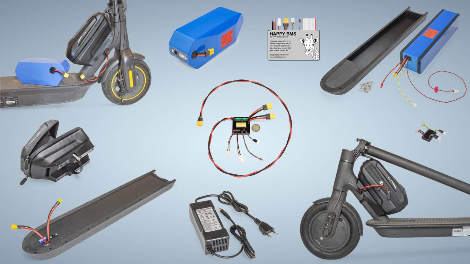 Shop E-scooters Upgrade Workshop by Denis Yurev